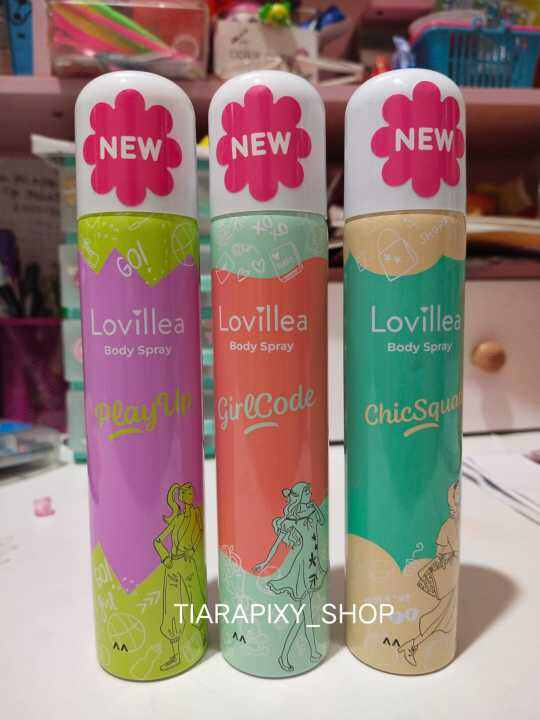 LOVILLEA Body Spray 100 ml | Lazada Indonesia