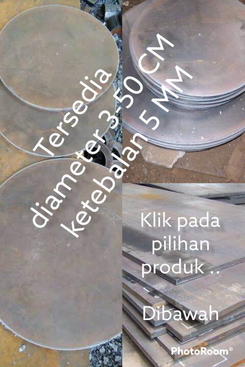 PLAT BESI POTONG BULAT TEBAL 5 MM GRATIS ONGKIR | Lazada Indonesia