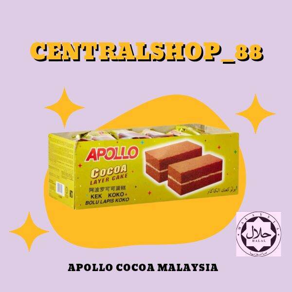 Apollo Cocoa Layer Cake Original Malaysia | Lazada Indonesia