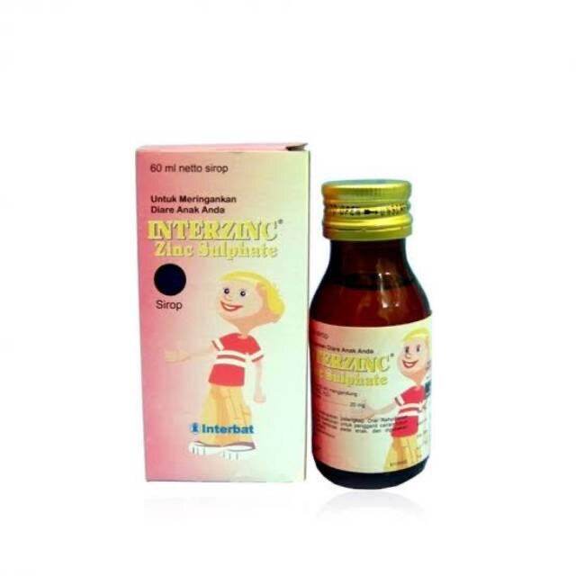 Interzinc sirup 60ml untuk diare pada anak | Lazada Indonesia