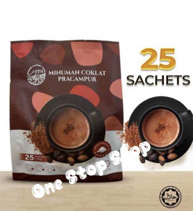 Cuppa Premium Chocolate Drink (25 sachets x 20g) | Lazada