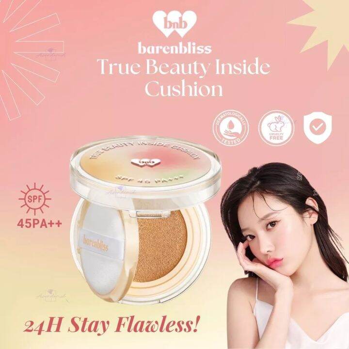 BNB Barenbliss Korean Bloomatte True Beauty Inside Cushion | Lazada ...