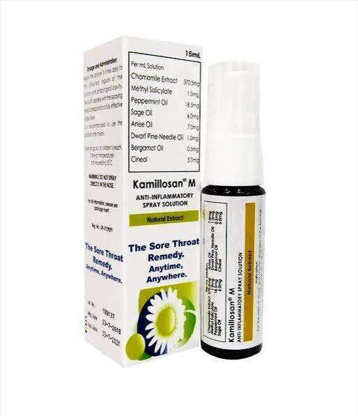 Kamillosan M Throat Spray | Lazada PH