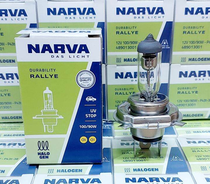 48901 HALOGEN BULB NARVA ORIG H4 90/100W P43T 12VOLT | Lazada PH