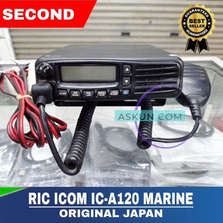 RADIO RIG ICOM IC-A120 Marine Second Original Japan Normal Siap pakai | Lazada Indonesia