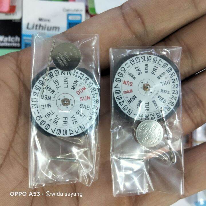 Mesin Jam Tangan VX43E vx 43 e Tanggal Hari | Lazada Indonesia