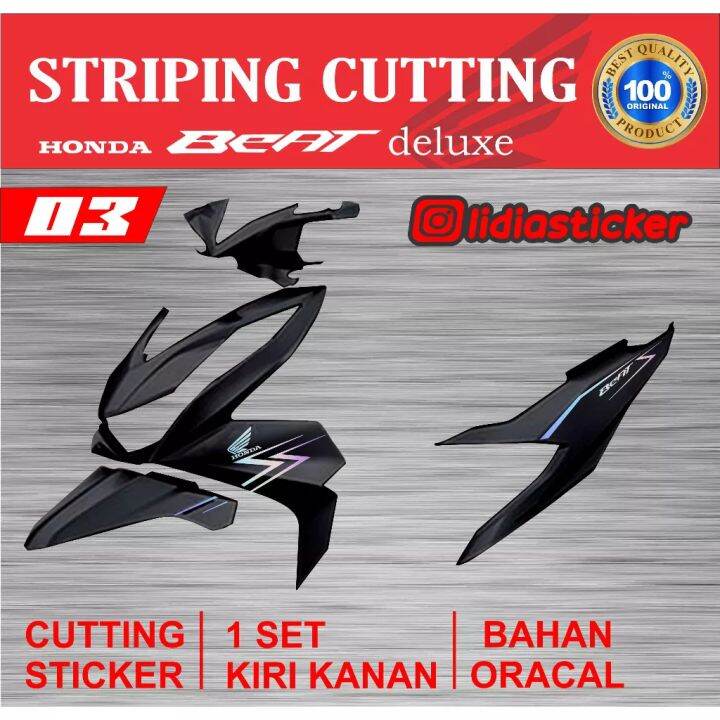 Striping BEAT DELUXE Minimalis Terbaru type 03 | Lazada Indonesia