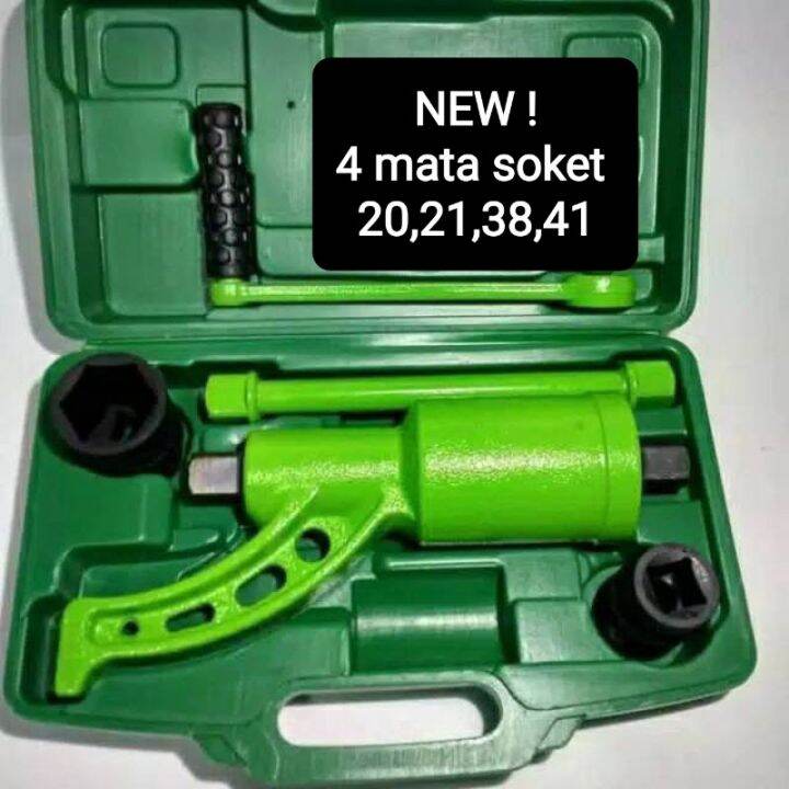 SALE Tekiro impek manual Kunci Roda Truk Fuso Tekiro Original impact manual Torsi Truk | Lazada ...