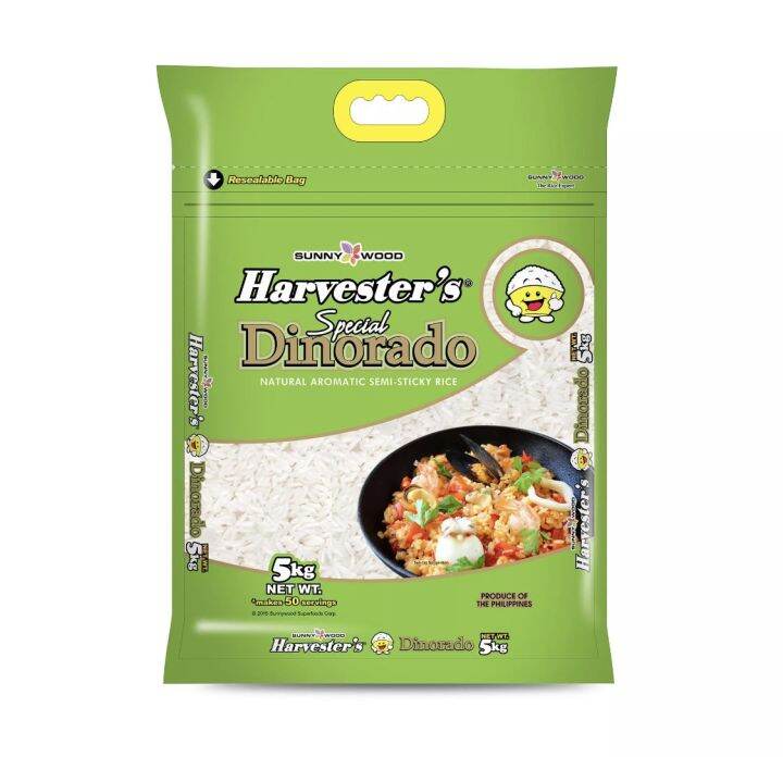 Harvesters Special Dinorado White rice 5kg | Lazada PH