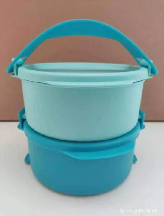 Tupperware rantang 2susun sedeng uk 525ml ori | Lazada Indonesia