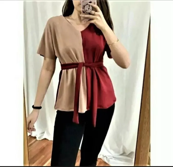 Selly top trend bisa cod, pakaian wanita terkomplit trend masa kini, baju atasan wanita terbaru ...