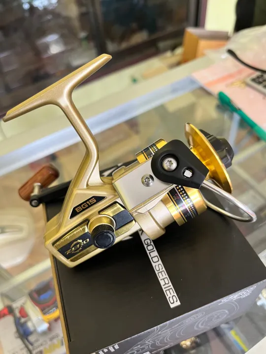 มาใหม่ รอกตกปลา รอกสปินนิ่ง ZERO BG15 BLACK GOLD SERIES สีพิเศษ 5+1 ถึก ...