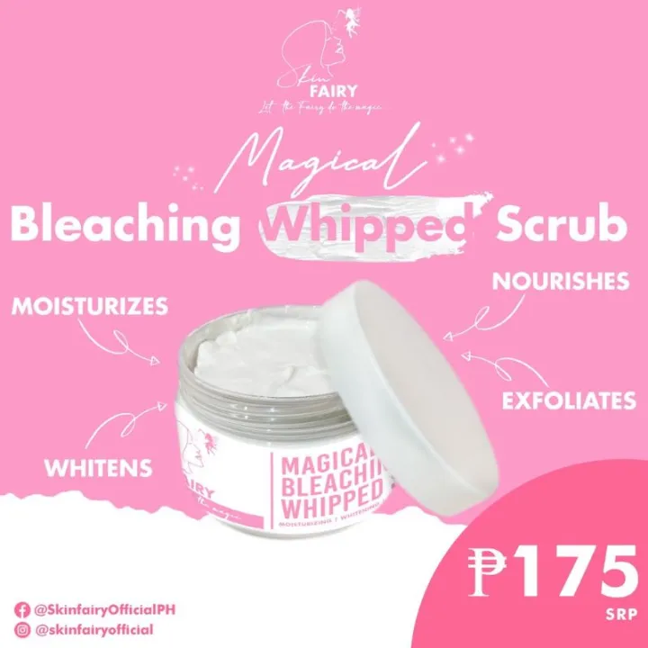 MAGICAL BLEACHING WHIPPED SCRUB BY SKIN FAIRY | Lazada PH