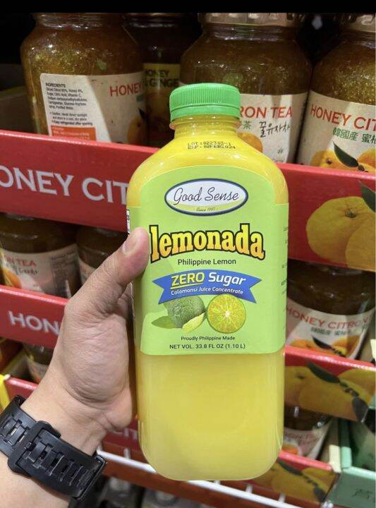 GOOD SENSE LEMONADA ZERO SUGAR CALAMANSI JUICE CONCENTRATE 1.10 L ...