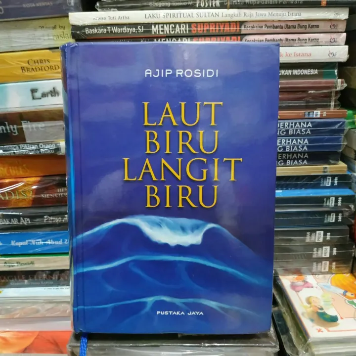 Buku Puisi Laut Biru Langit Biru Hard Cover - Ajip Rosidi Penerbit Kiblat | Lazada Indonesia