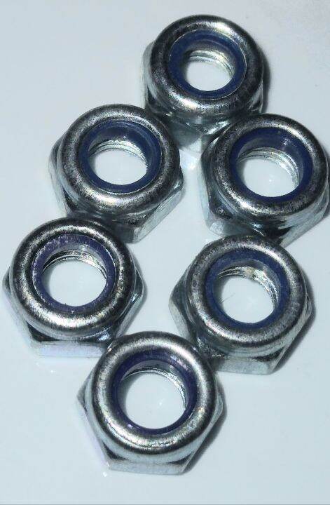 PAKET 100 PCS LOCK NUT ATAU MUR NYLON M5 WARNA UCP PUTIH | Lazada Indonesia