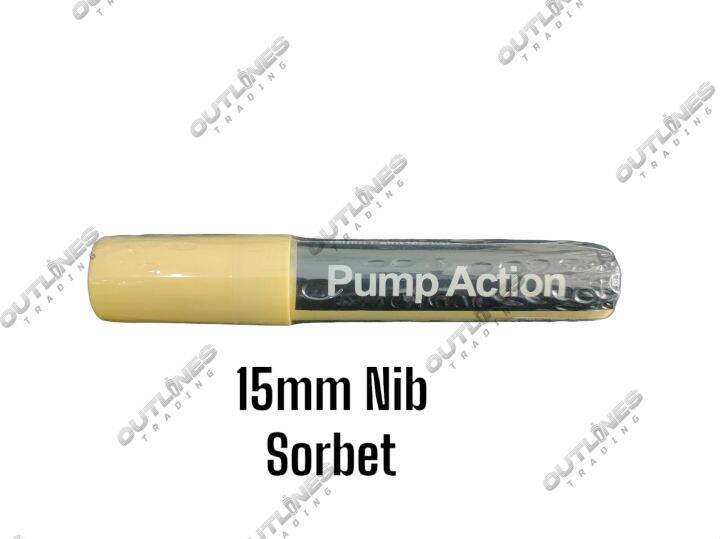 Ironlak Pump Action Paint Marker 15mm Broad Nib(Sorbet) | Lazada PH