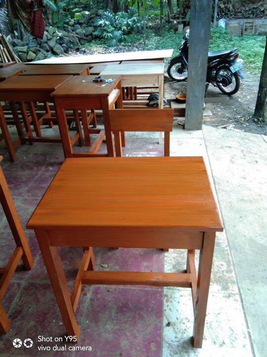 Meja Kursi Sekolah Single Untuk SD/SMP/SMA | Lazada Indonesia