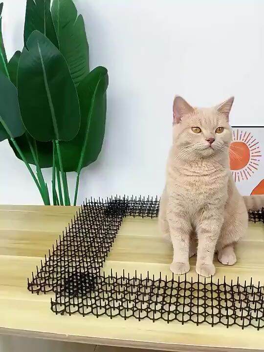 Anti-Cat Mat Cat Repelling Net Plastic Pet Anti-Cat Thorn Mat Repelling ...