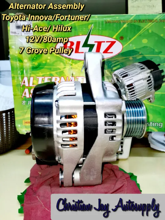 Alternator Assembly Toyota Innova/ Fortuner 2.7 (1KD, 2KD & D4D ENGINE ...