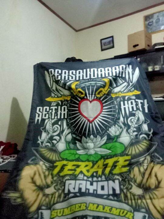 bendera custom 300 x 145 cm bahan kain tc import | Lazada Indonesia