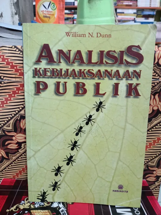 buku analisis kebijakan publik William Dunn | Lazada Indonesia