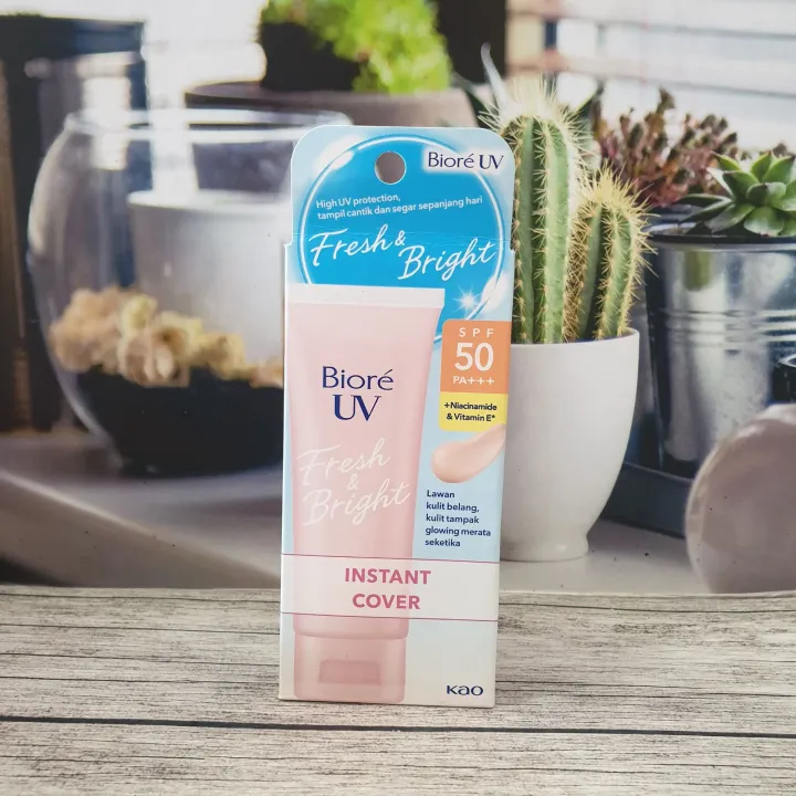Biore UV Fresh N Bright (HALAL MUI) SPF50 PA+++ High UV PROTECTION | Lazada Indonesia