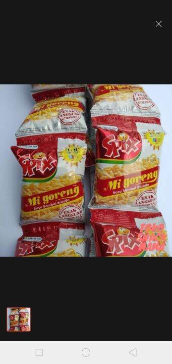 mie stik spix 1 pak isi 20 bungkus langsung makan | Lazada Indonesia
