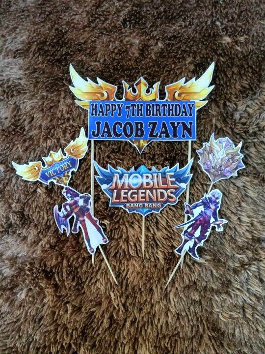 PERSONALIZED CAKE TOPPERS | Lazada PH