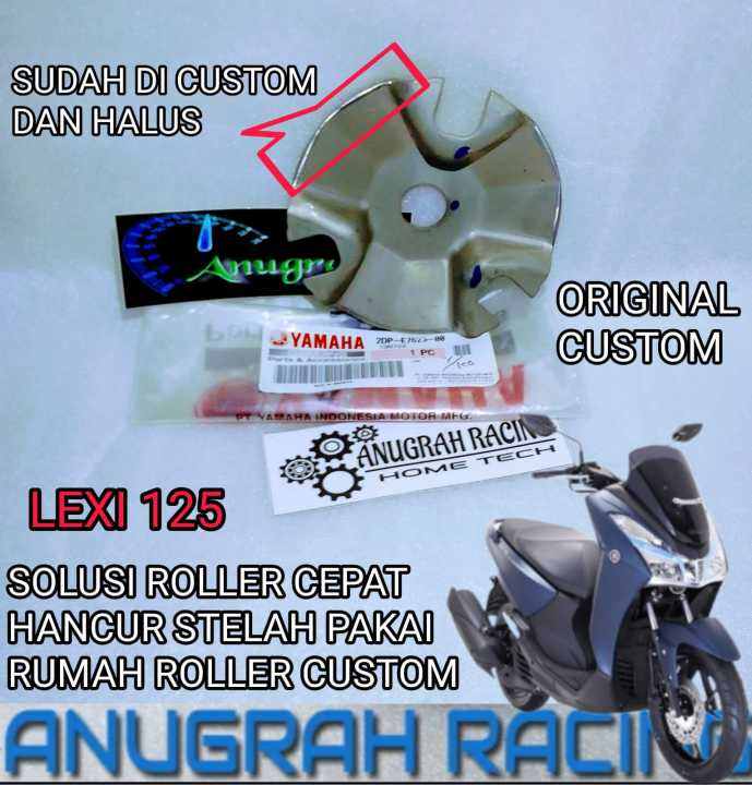 PLATE RAMP / CHAM / BESI TUTUP RUMAH ROLLER ORIGINAL CUSTOM PNP LEXI ...