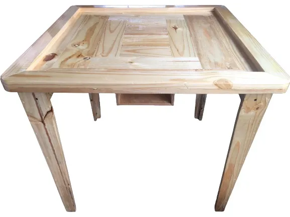 Mahjong Table wooden, made up of solid palochina wood | Lazada PH