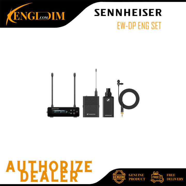 Sennheiser EW-DP ENG SET Camera-Mount Digital Wireless Combo Microphone System | Lazada