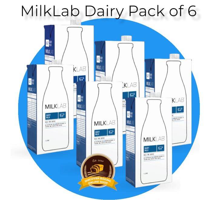 MilkLab Dairy Full Cream Milk Pack of 6 Exp: 05/2024 | Lazada PH