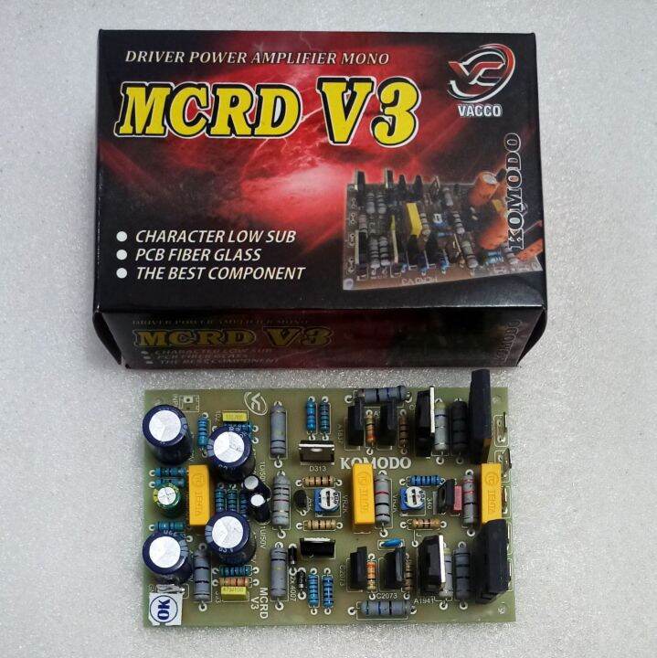KIT Driver MCRD V3 KOMODO Low Sub 18 Inch High Quality By Vacco ...