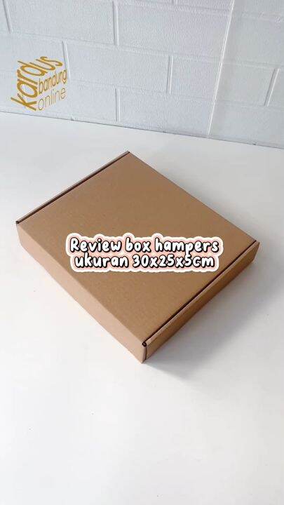 Kardus Box Kotak Dus Diecut Lock Samping Hampers Kaos Kemeja Polos ...