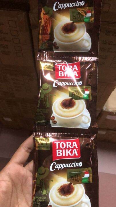 TORABIKA CAPPUCINO + CHOCO GRANULE ( 1 PAKET ISI 10 BUNGKUS ) ( 25 GRAM ...