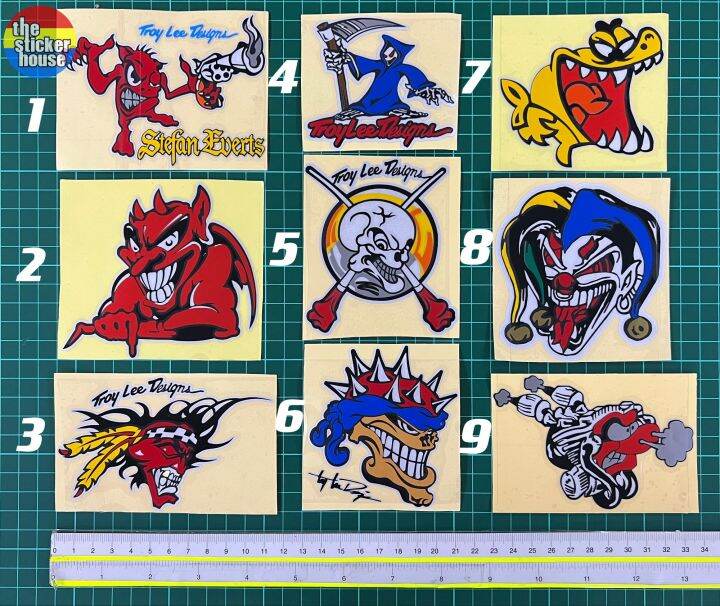 STIKER TROY LEE DESIGNS / STIKER TLD / TLD STEFON EVERTS STICKER ...