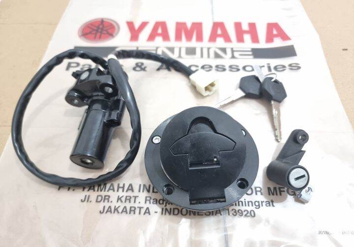 kunci kontak assy tutup tangki lengkap Yamaha R25 MT25 Original ...