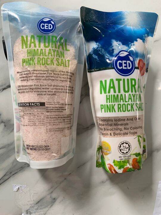 Himalayan pink salt 500gx2ถุง | Lazada.co.th