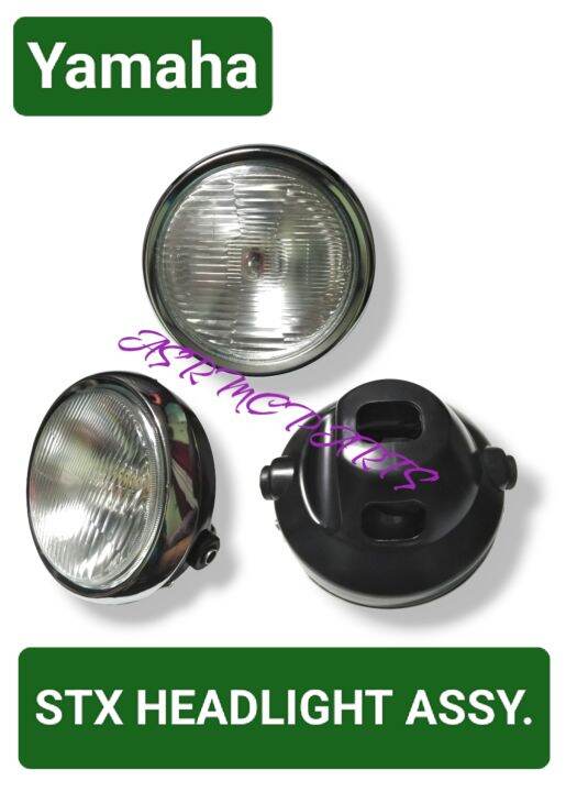 Yamaha STX 125 HEADLIGHT ASSY. (Black) | Lazada PH