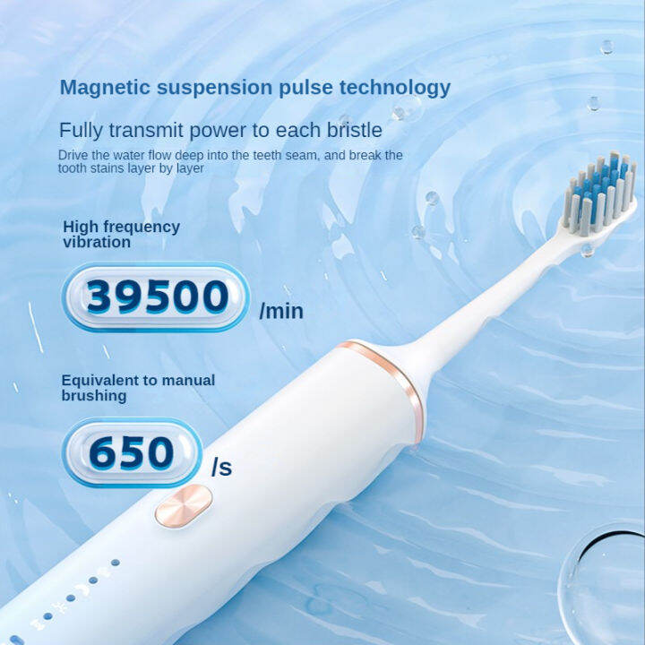 Lenovo Smart electric tooth brush Adult toothbrush IPX7 Waterproof ...