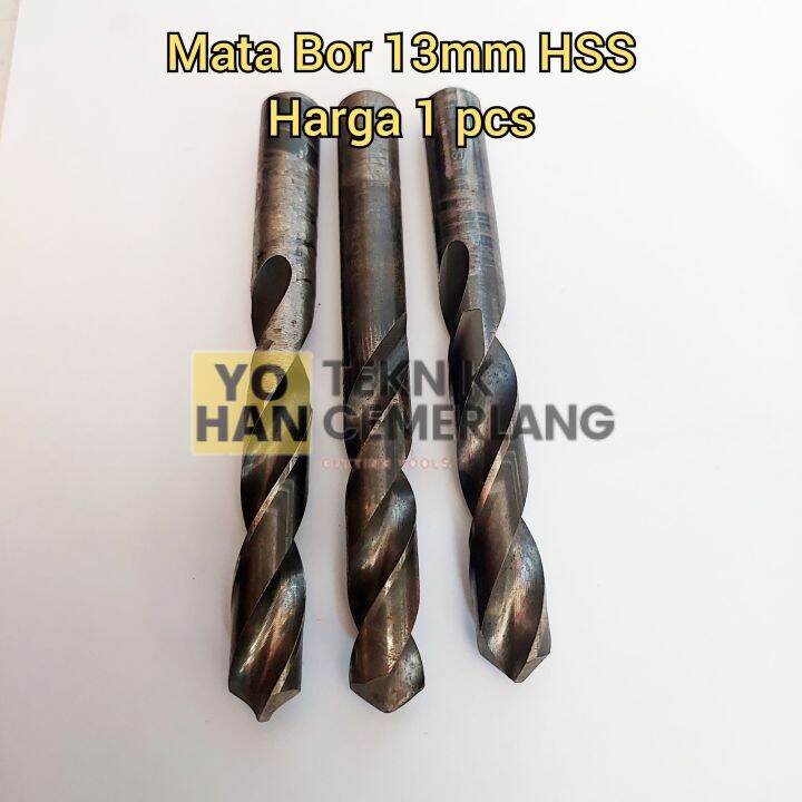 1 pcs Sutton Mata Bor Besi 13mm Drill Hss Mata Bor Bekas tajam layak pakai | Lazada Indonesia