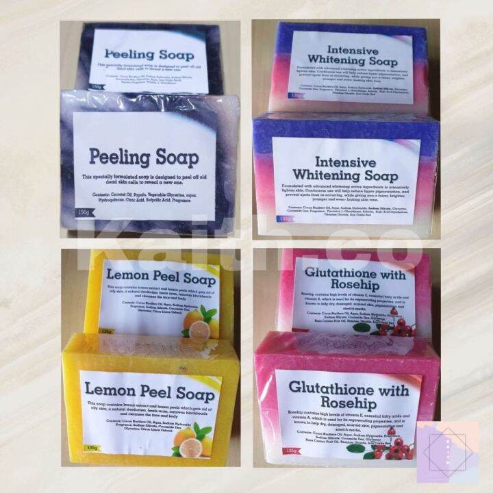 Peeling Soap Gluta Lemon Peel Soap | Lazada PH