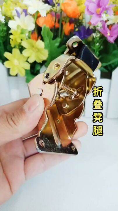 ⚡In Stock⚡ Folding Self-locking Table Hinge Top Easy Desk Install To ...