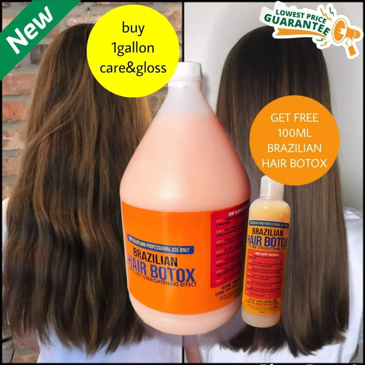 NEW!(BUY 1GALLON GET 100ML FREE)BRAZILIAN HAIR BOTOX UP TO 80% ...