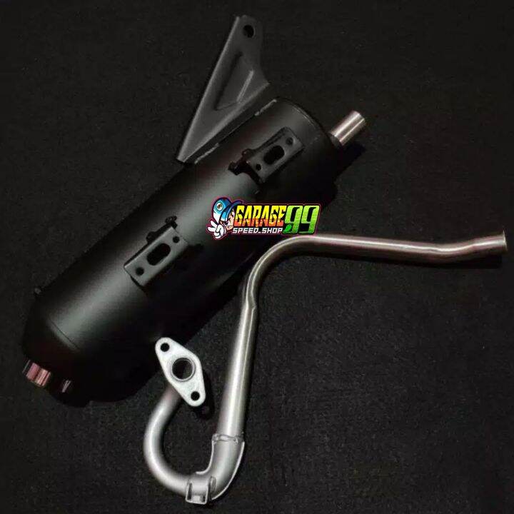 Knalpot copy cms genio dan beat injeksi new led scoopy 2021 | Lazada ...