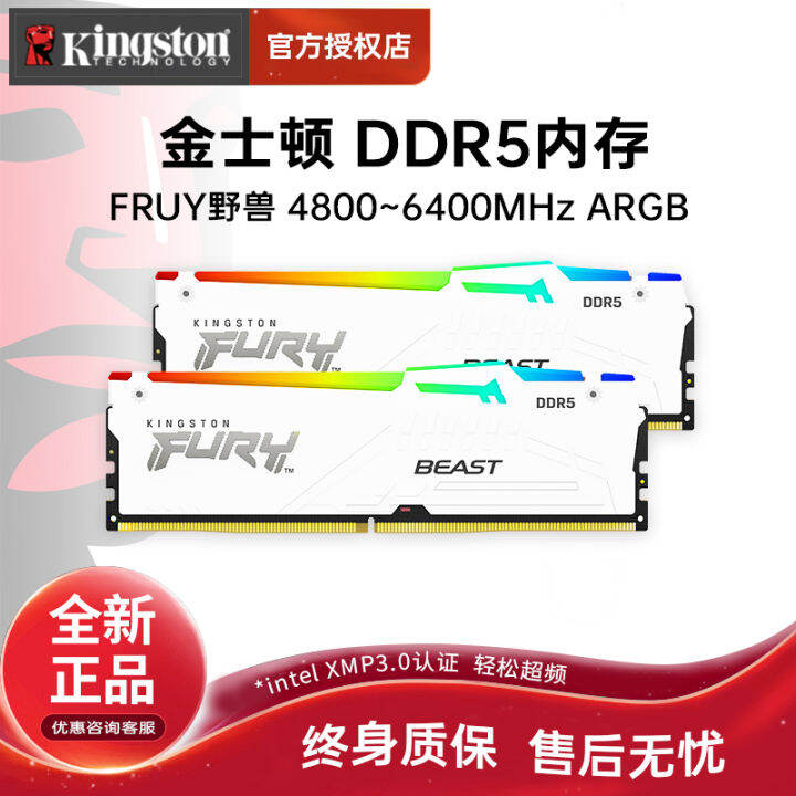 Kingston DDR5 Memory Strip 16G 32G 5600 6000 Fury Beast Desktop Memory ...