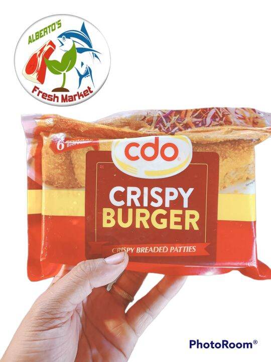CDO CRISPY BURGER 228gramsr | Lazada PH