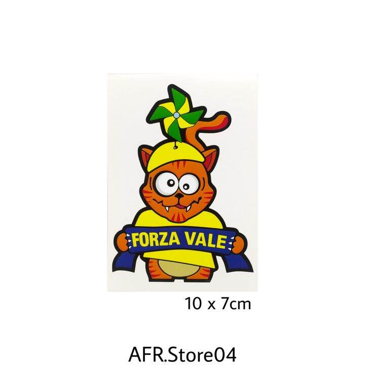 Sticker Stiker Kucing Rossi Forza Vale | Lazada Indonesia