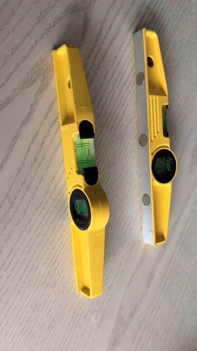 Magnetic Bearing Lever Ruler Horizontal Ruler MINI Aluminum Level with ...